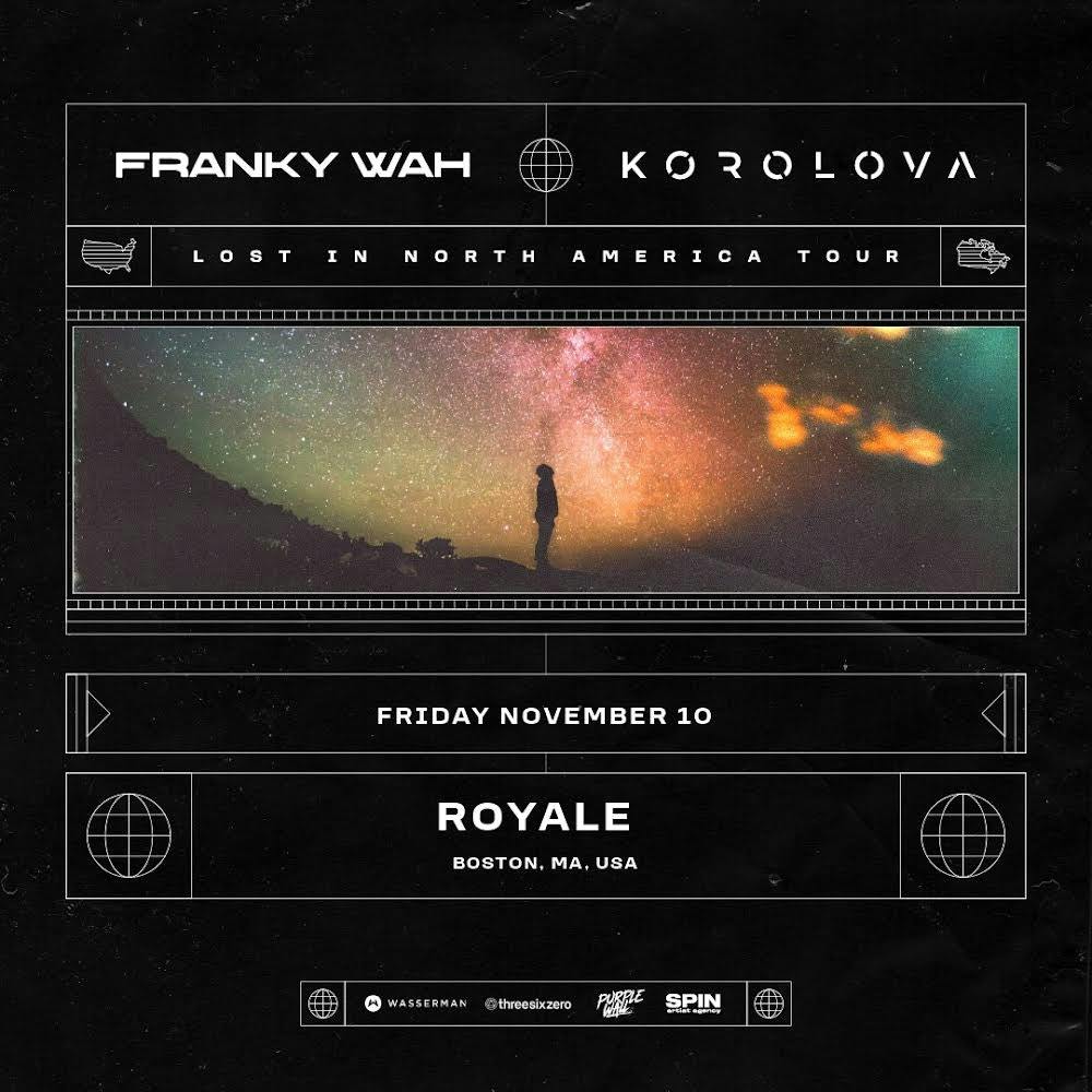 Franky Wah B2B Korolova presented by Royale at Royale Nightclub - Friday, Nov 10 2023 | Discotech