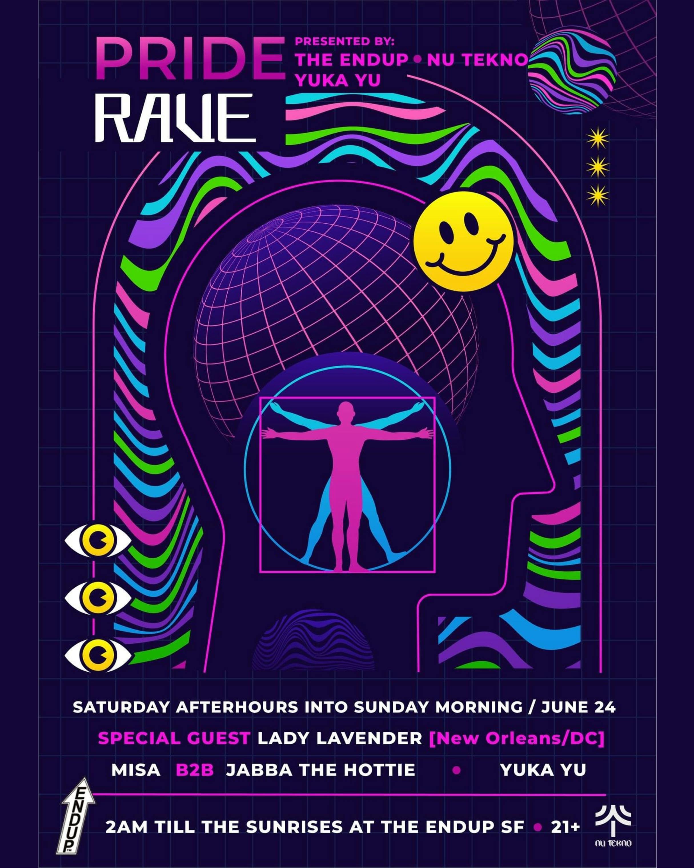 New Orleans Rave Flyers