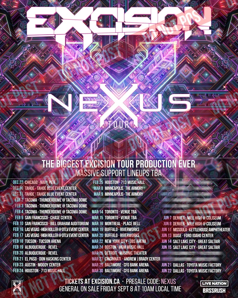 Excision Presents High Roller - Nexus Tour - Friday Pass at Downtown Las Vegas Events Center ...