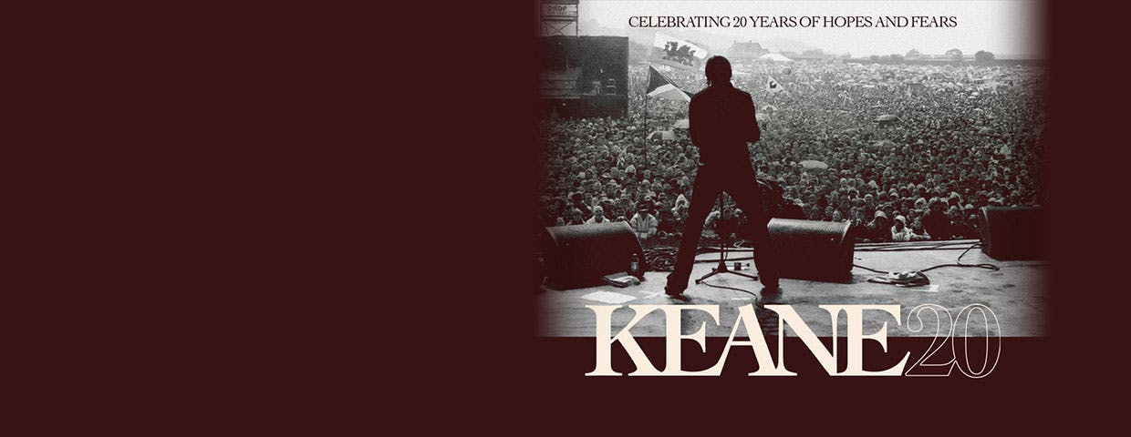 Keane - Celebrating 20 Years of Hopes and Fears at 3Arena - Monday, May ...