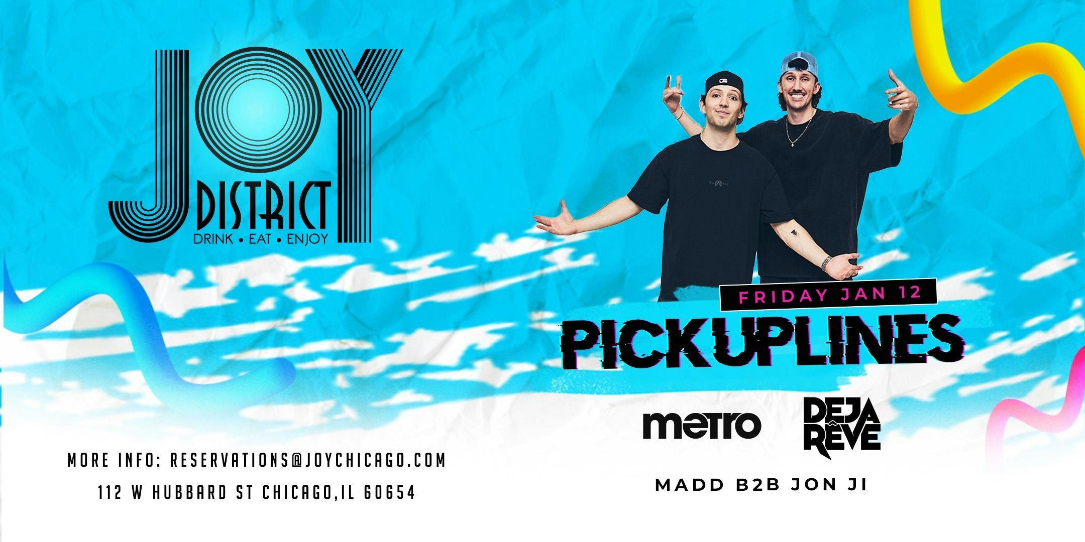 PiCKUPLiNES at Joy District - 12 JAN 2024