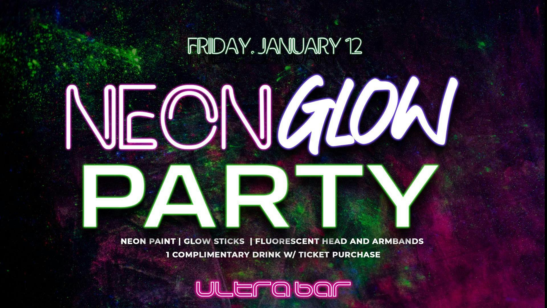 Neon Glow Party - 12 JAN 2024