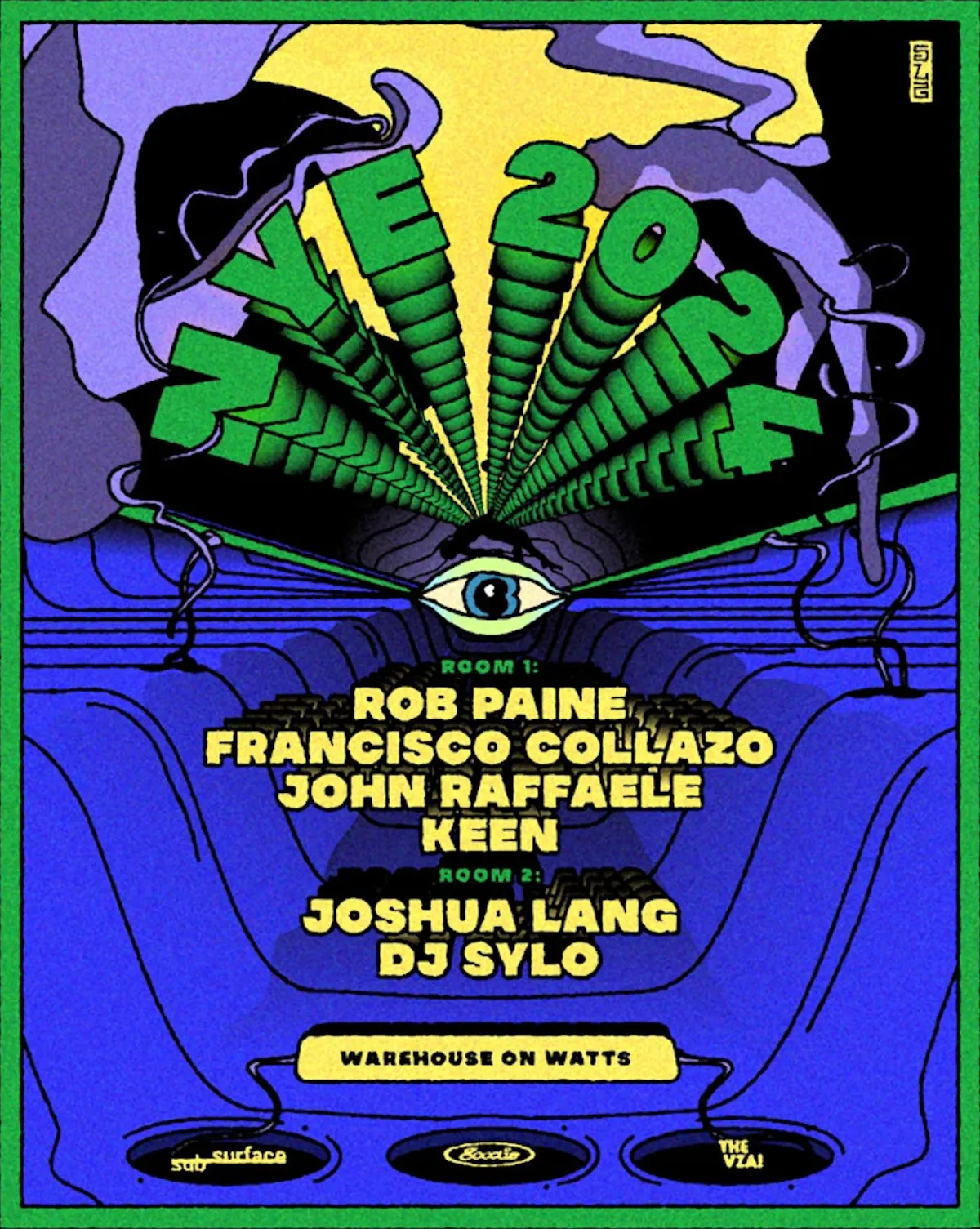 NYE 2024 at Warehouse on Watts - Sunday, Dec 31 2023 | Discotech