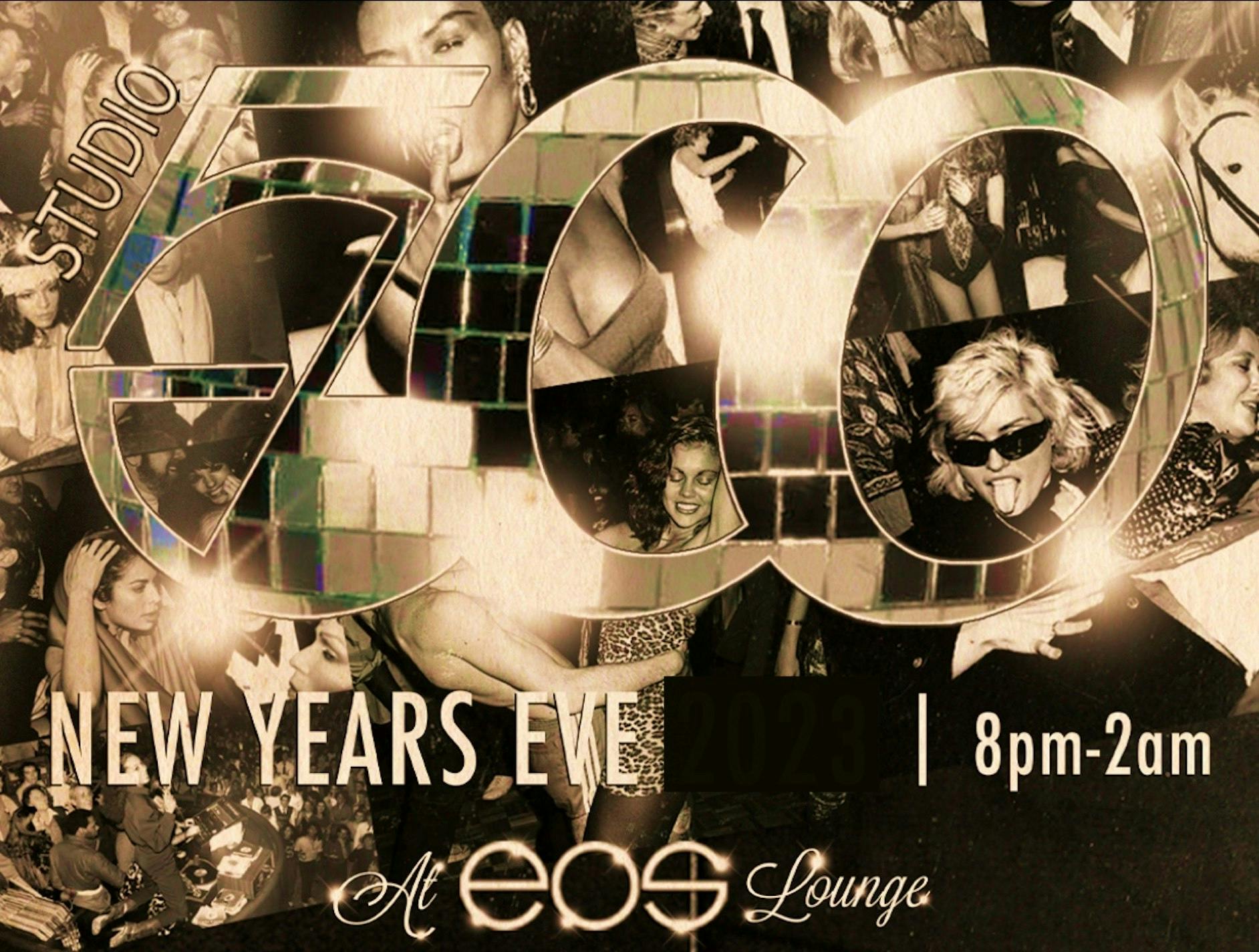 New Year's Eve Eve at Eos Lounge - Saturday, Dec 30 2023 | Discotech