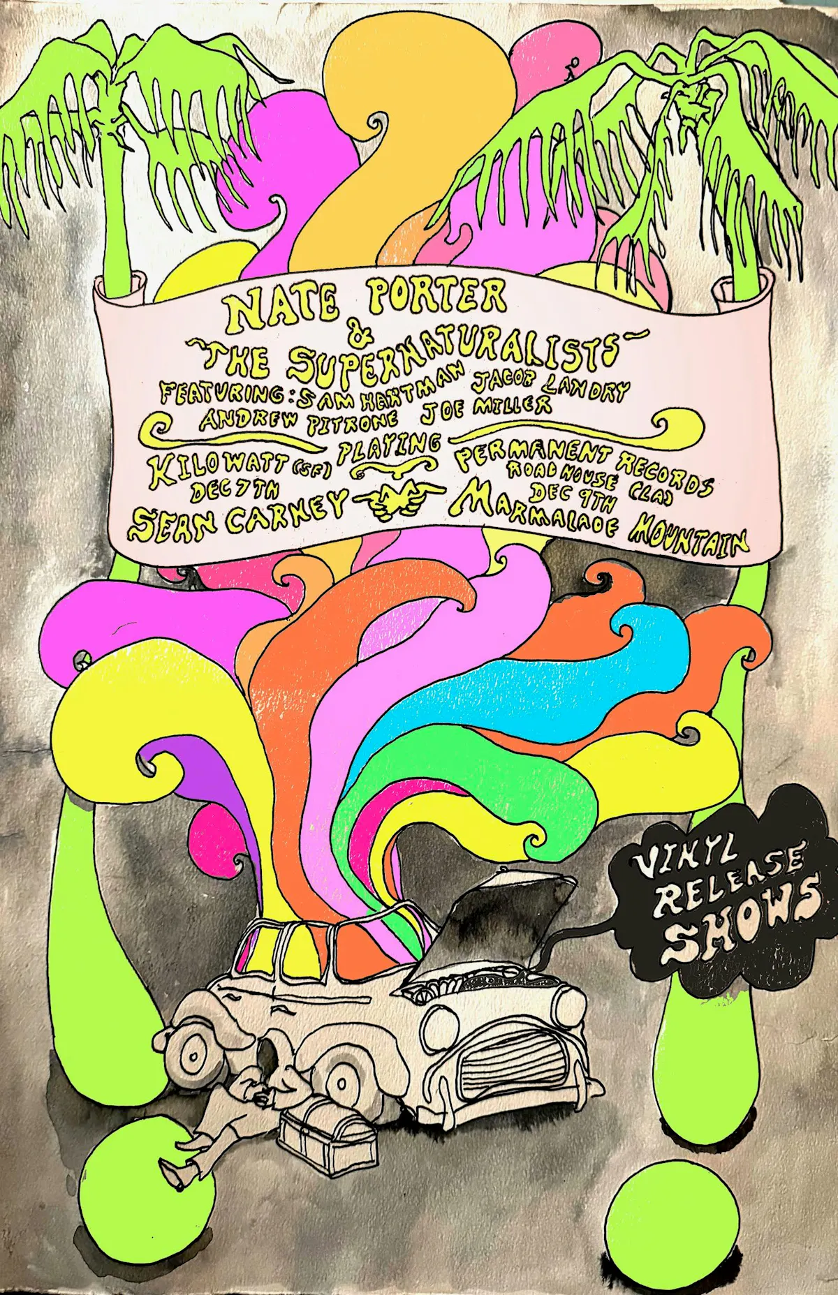 Nate Porter & The Supernaturalists at Kilowatt Bar - Thursday, Dec 7 ...