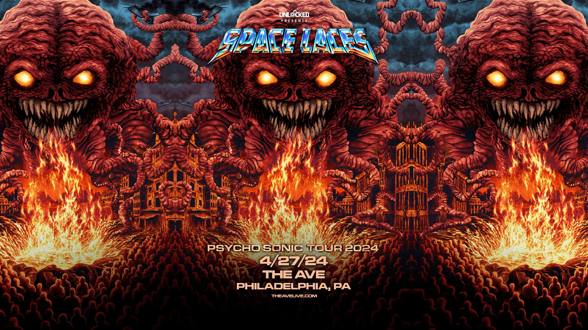 Space Laces - Psycho Sonic Tour 2024 at The Ave Live - Saturday, Apr 27 ...