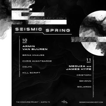 Seismic Spring 2024 [Lite Edition] at Seismic Dance Event - Friday, May ...