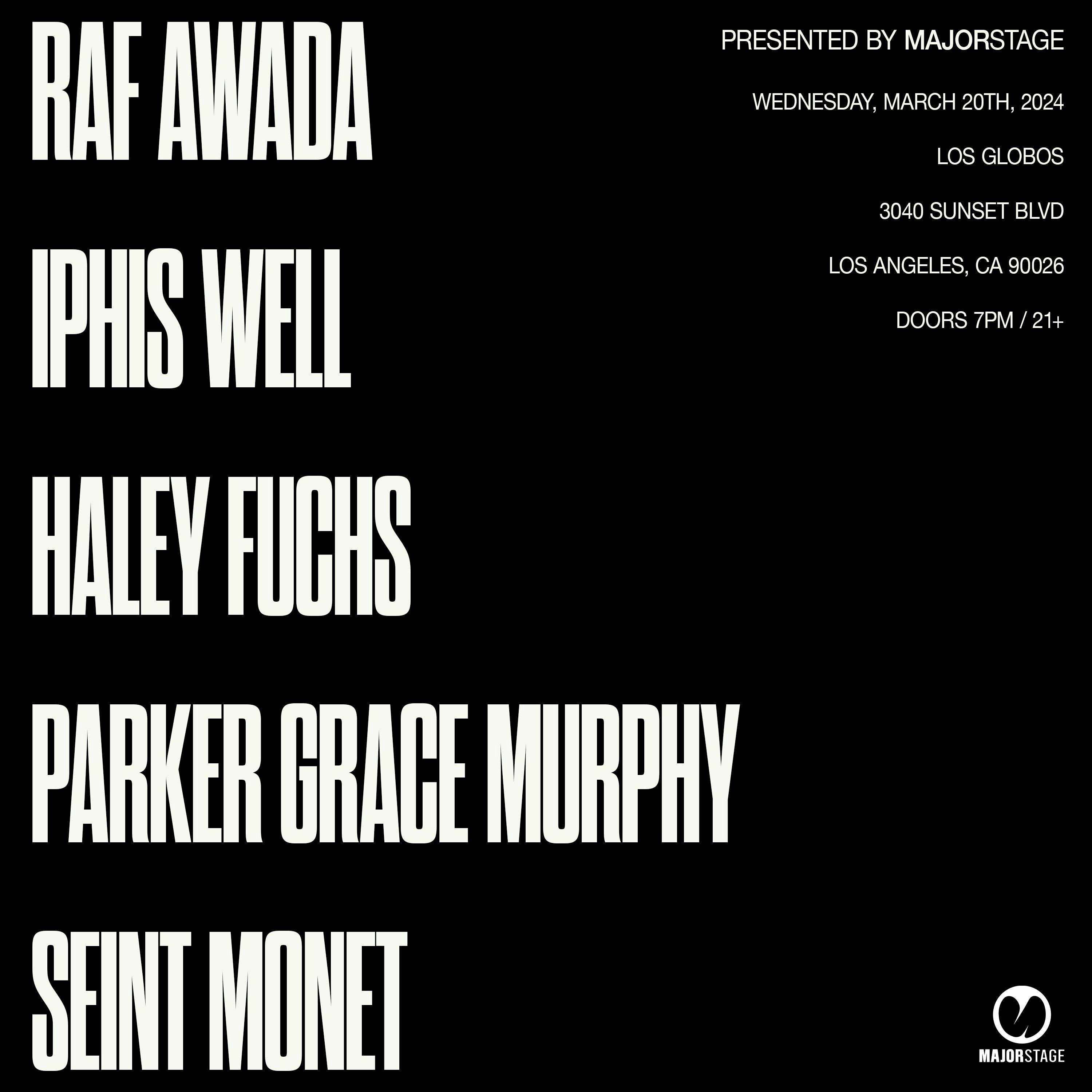 RAF AWADA, IPHIS WELL, Haley Fuchs, Seint Monet, Parker Grace Murphy ...