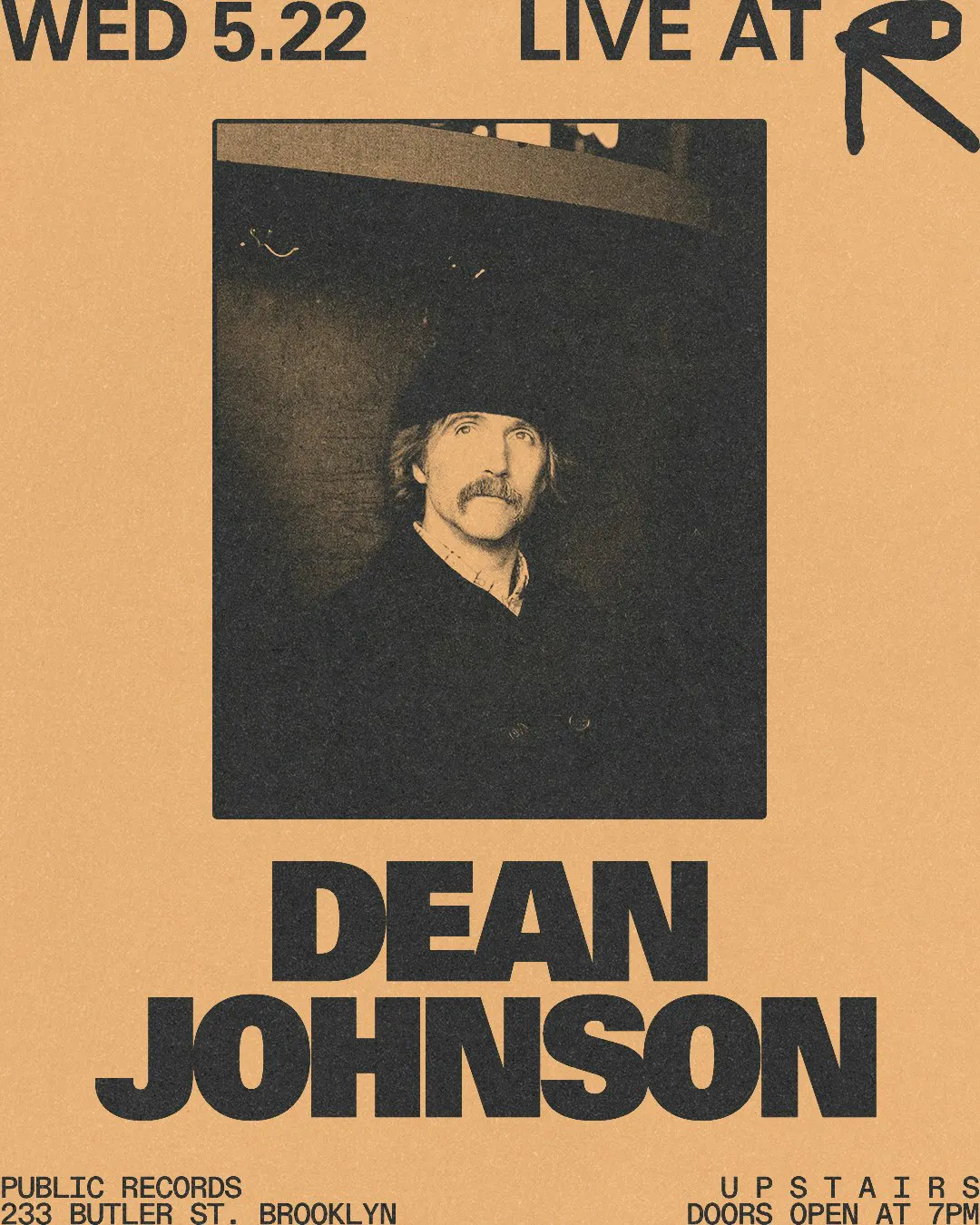 Dean Johnson UPSTAIRS at Public Records - Wednesday, May 22 2024 ...