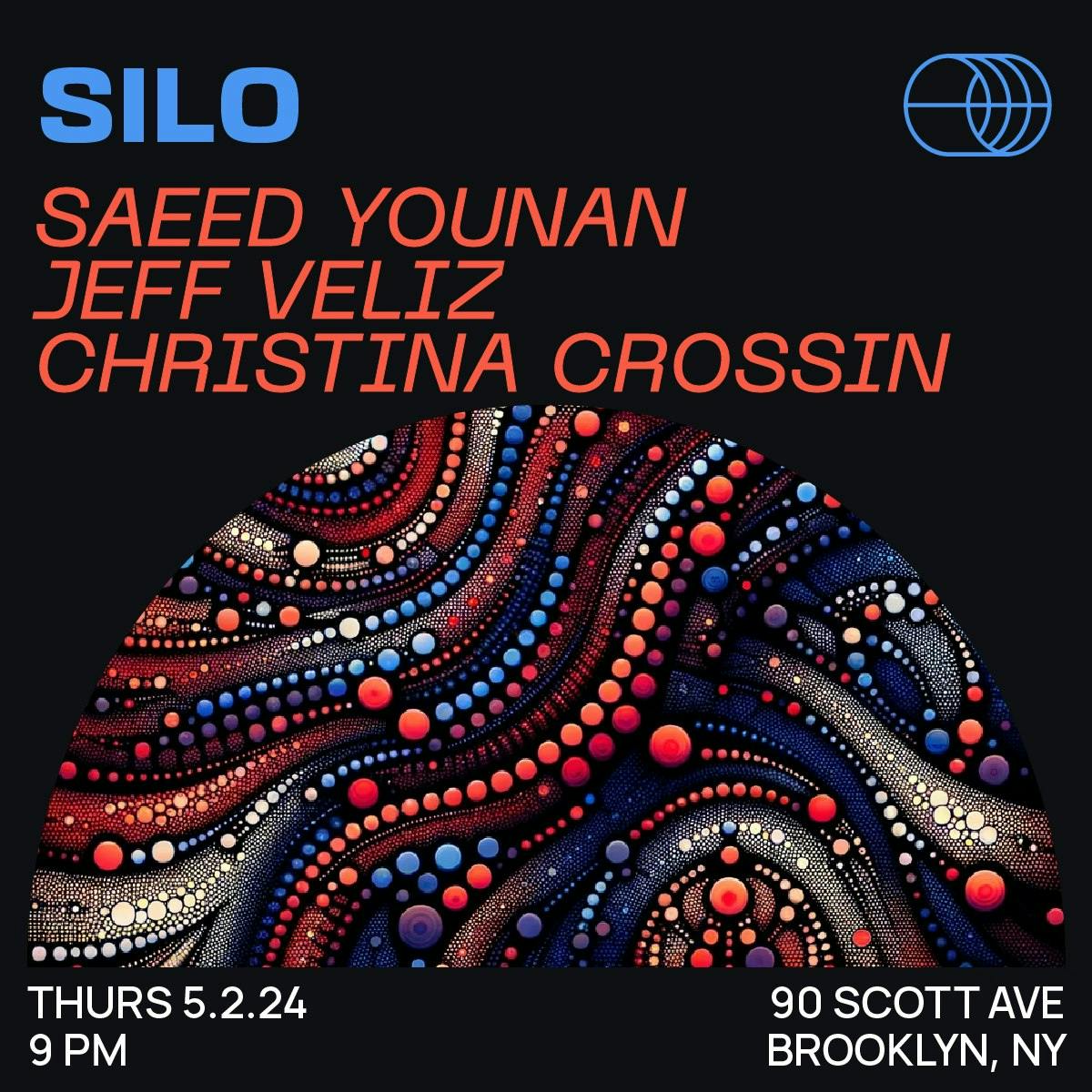 Saeed Younan / Jeff Veliz / Christina Crossin at Silo Brooklyn ...