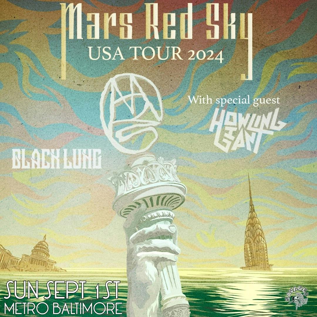 MARS RED SKY w/ Howling Giant and Black Lung at Metro Gallery - Sunday ...