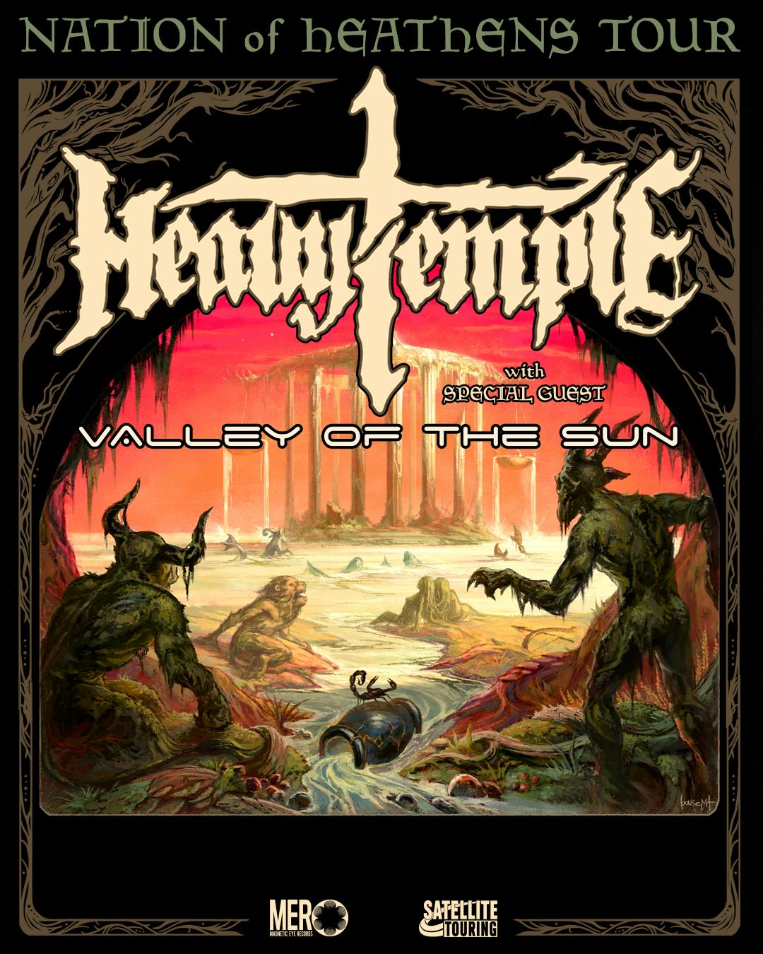 Heavy Temple and Valley of the Sun with Woodshed at Substation ...