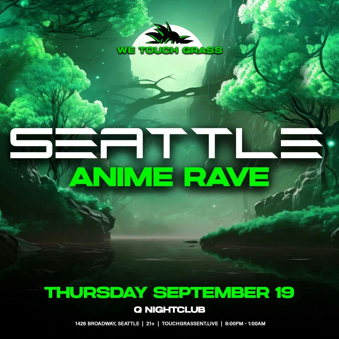 Seattle Anime Rave at Q Nightclub - Thursday, Sep 19 2024 | Discotech