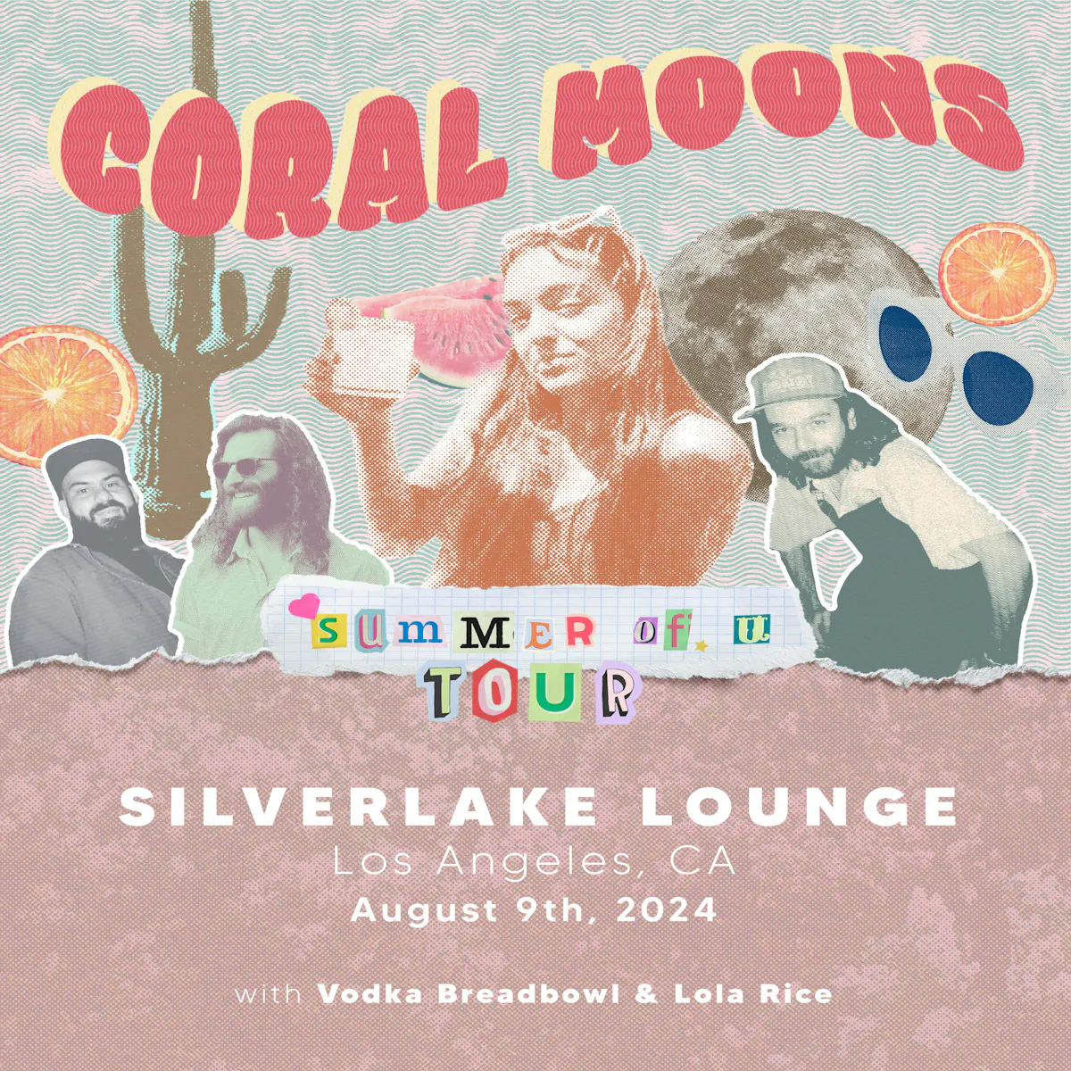Coral Moons at The Silverlake Lounge - Friday, Aug 9 2024 | Discotech