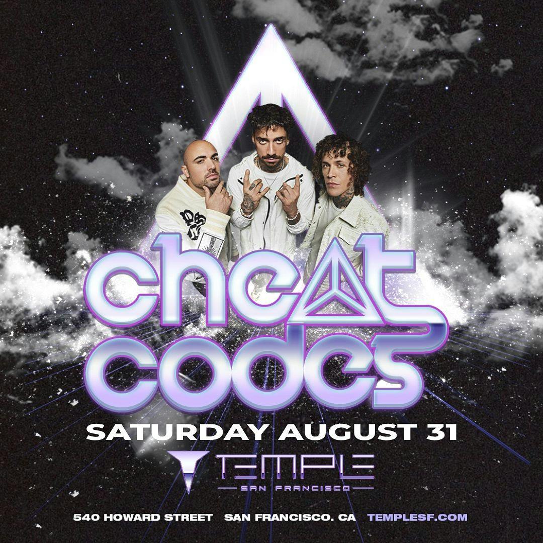 Cheat Codes at Temple - Saturday, Aug 31 2024 | Discotech