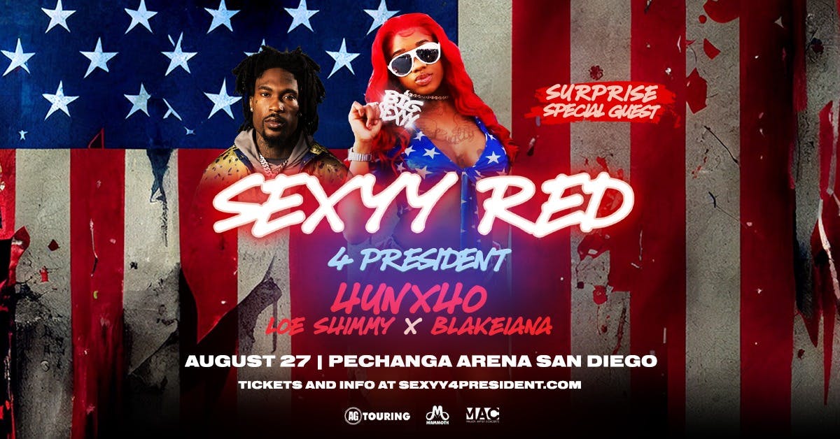 Sexyy Red at Pechanga Arena - Tuesday, Aug 27 2024 | Discotech