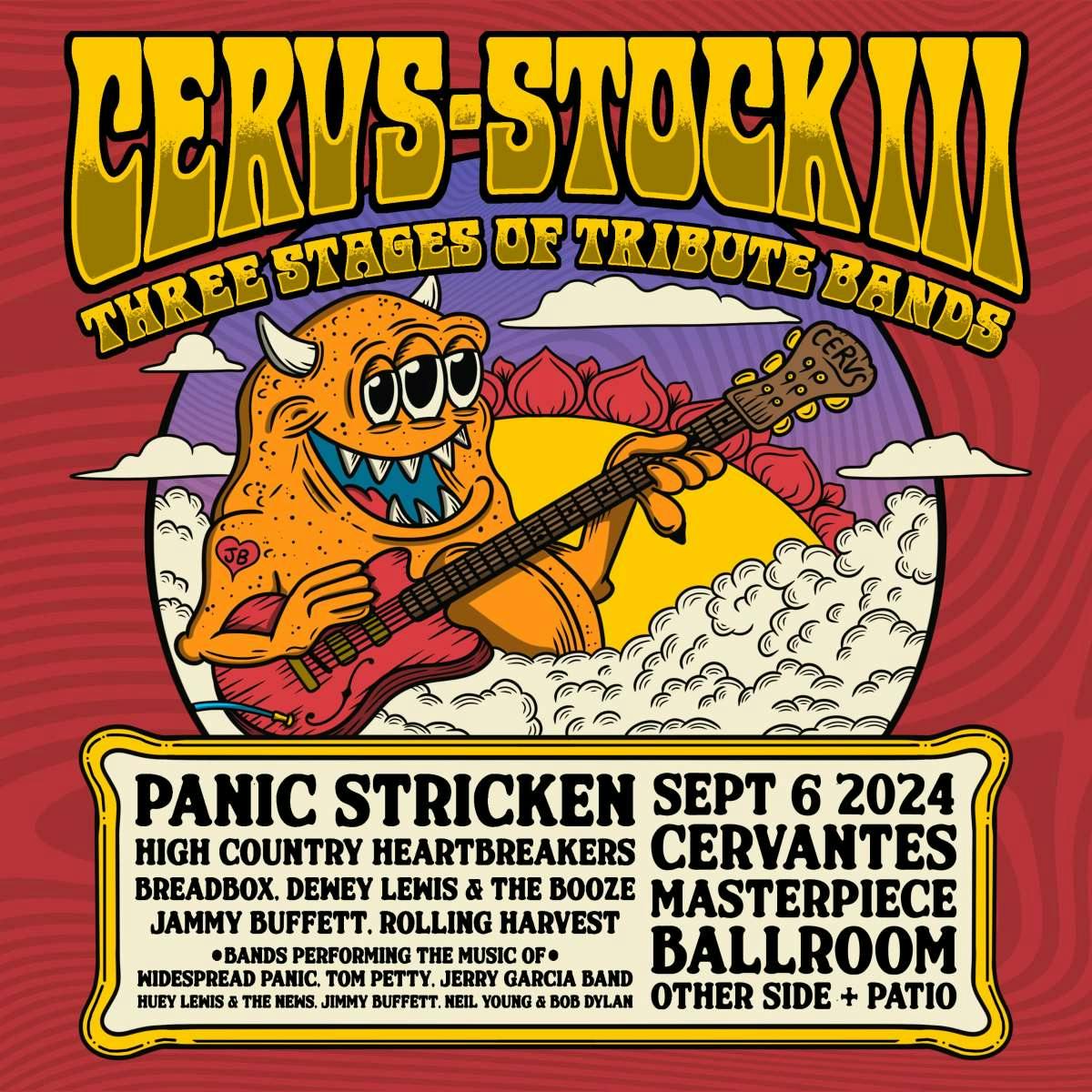 Cervs-Stock III ft. Panic Stricken, High Country Heartbreakers, Breadbox, Duey Lewis & The Booze ...