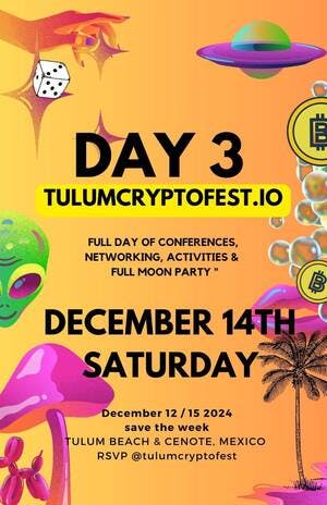 Saturday Beach Conference December 14Th 2024 at Tulum Events ...