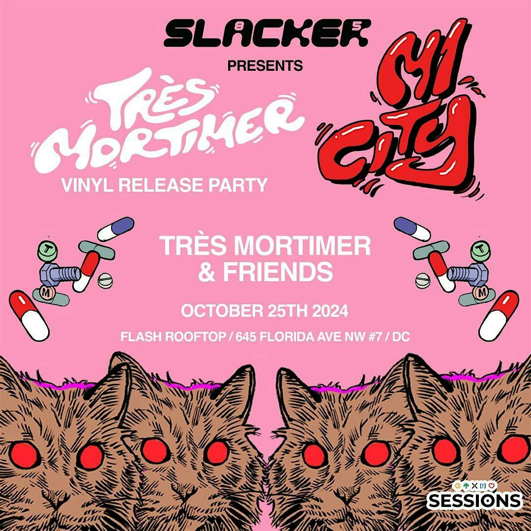 Trés Mortimer & Friends Album Release party at Flash - Friday, Oct 25 2024 | Discotech