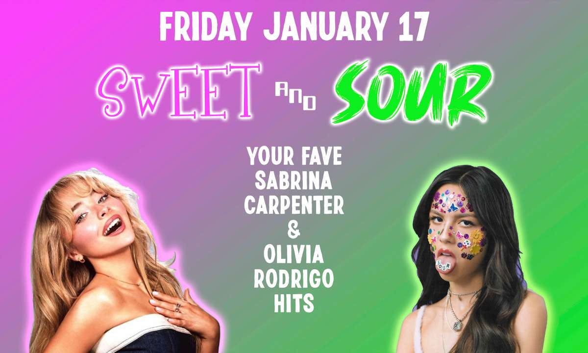 SWEET & SOUR: Sabrina Carpenter & Olivia Rodrigo Dance Party at Toad's ...