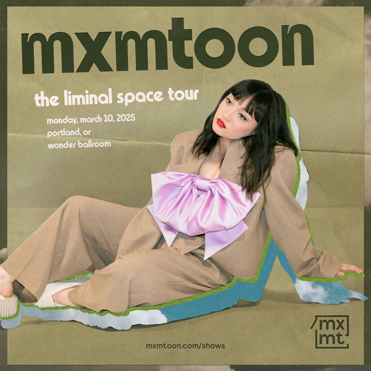 mxmtoon: liminal space tour at Wonder Ballroom - Monday, Mar 10 2025 ...