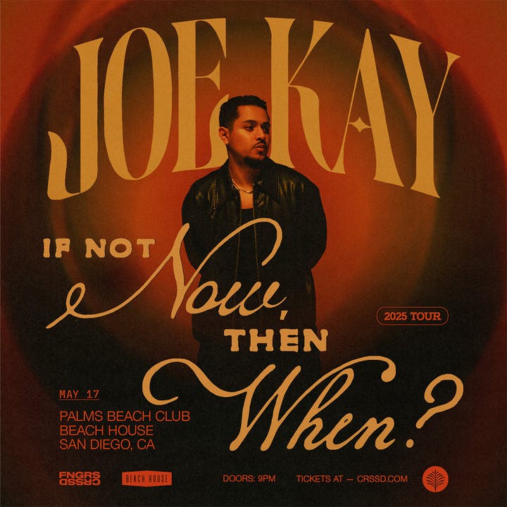 Joe Kay at Beach House - Saturday, May 17 2025 | Discotech