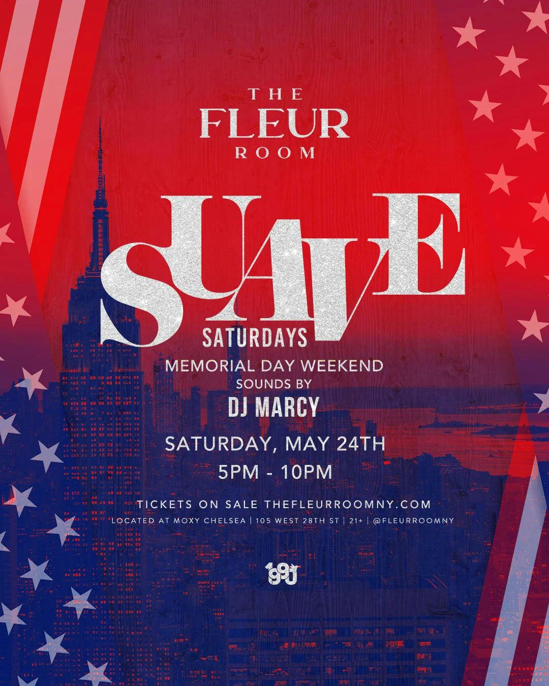 DJ Marcy at The Fleur Room - Saturday, May 24 2025 | Discotech