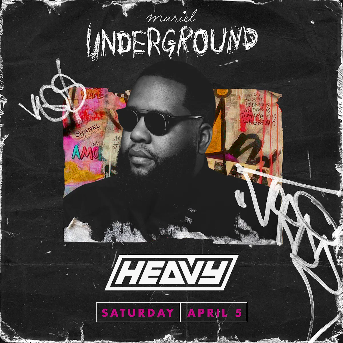 Heavy at Mariel Underground - Saturday, Apr 5 2025 | Discotech