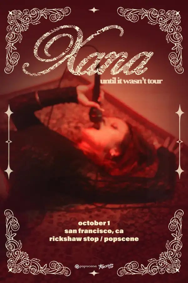 Xana at Rickshaw Stop - Wednesday, Oct 1 2025 | Discotech