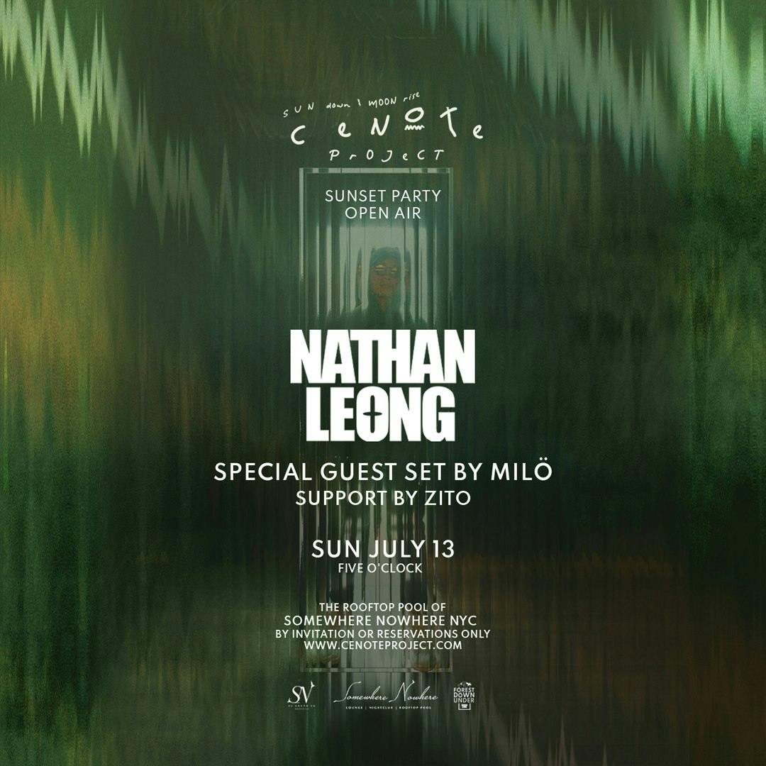 Cenote Project Open-air Rooftop Sunset Party Ft. Nathan Leong, Milö And Zito at Somewhere ...