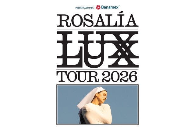 Rosalía: Lux Tour 2026 at Palacio de los Deportes - Friday, Aug 28 2026 ...