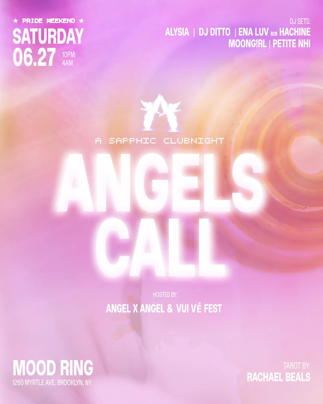 Vui Vẻ Fest & Angel X Angel: Angels Call at Mood Ring - Saturday, Jun ...
