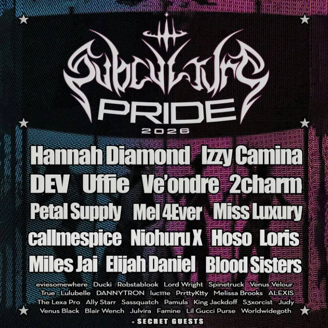 Subculture Pride 𝄞 2026 at Catch One - Saturday, Jun 20 2026 | Discotech