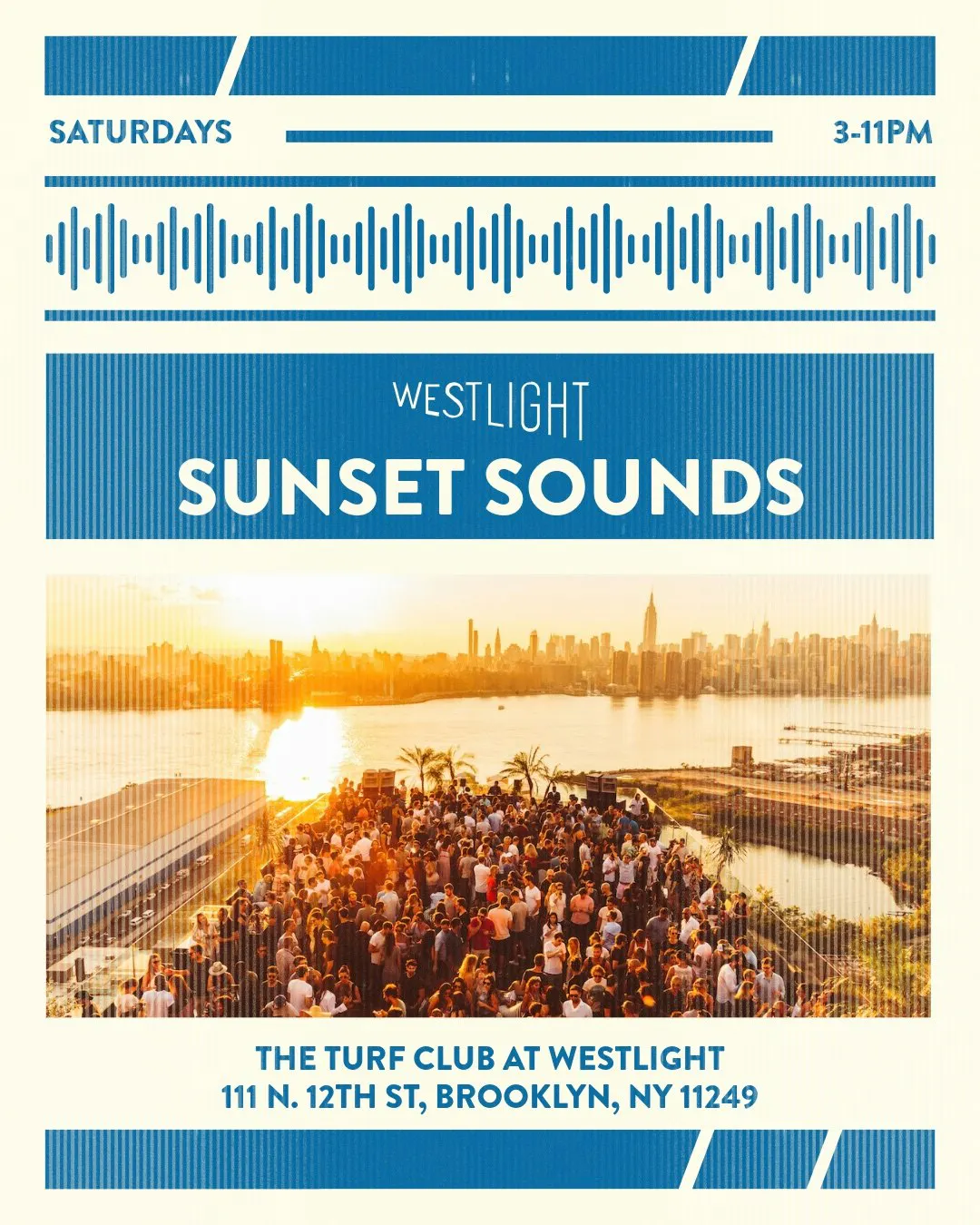 Saturday Sunset Sounds: Turf Club at Westlight Rooftop - Saturday, Jun ...