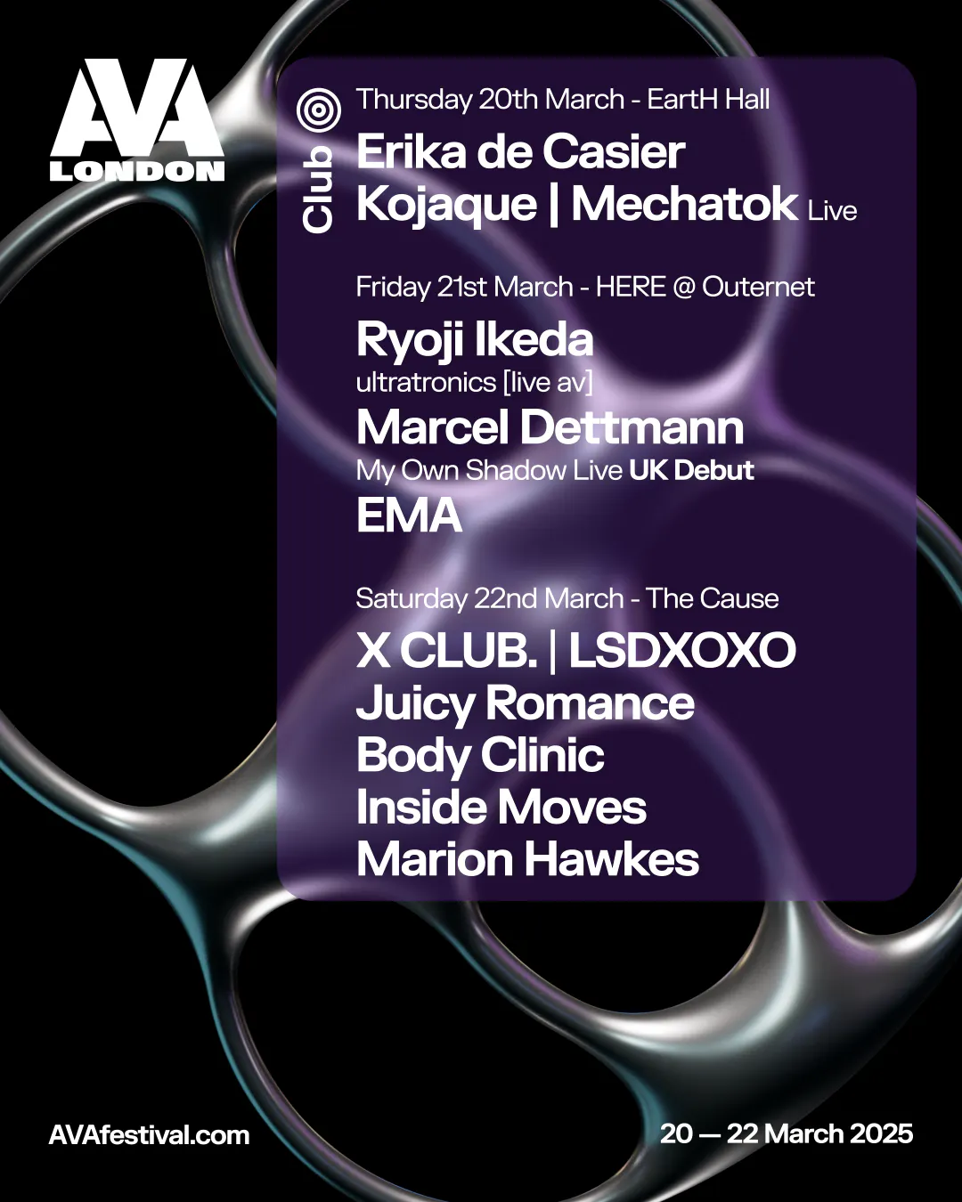 Day & Night - Conference & Club - Access Everything Ticket at AVA ...