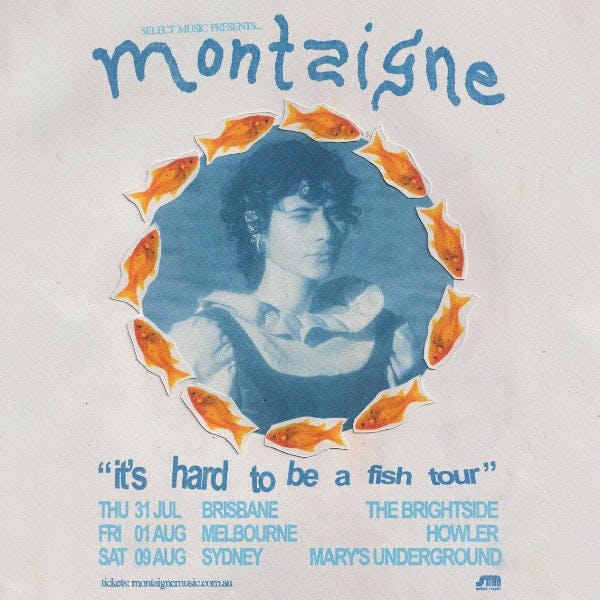 MONTAIGNE – “it’s hard to be a fish” Tour at Howler - Friday, Aug 1 ...